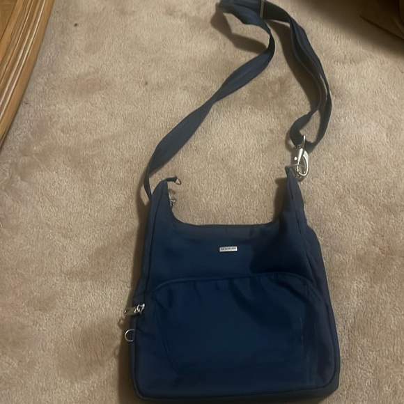 Travelon | Bags | Travelon Cross Body Bag Blue Color | Poshmark